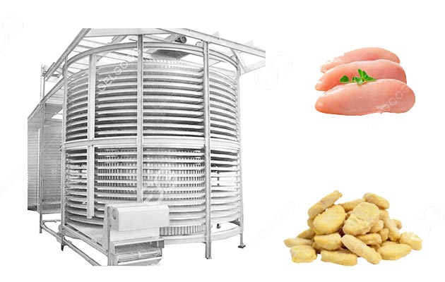 Frozen Chicken Nuggets Processing Line 500Kg/H