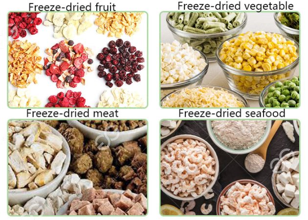 What Products Are Freeze Dried With Vacuum Freeze Processing？