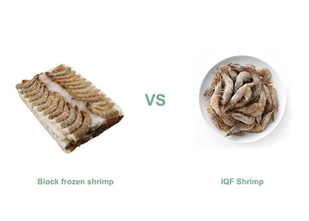 What Is The Difference Between Block Frozen And IQF Shrimp